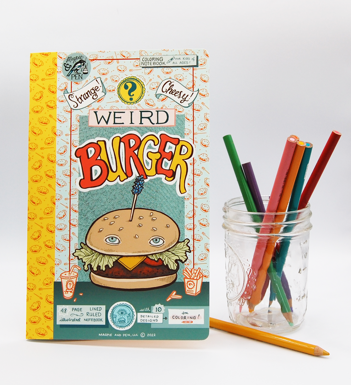 Weird Burger - Ink, Paper, String